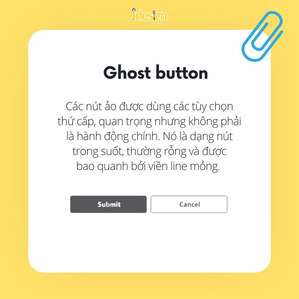 8 loại button thường gặp trong thiết kế UI - IDesign