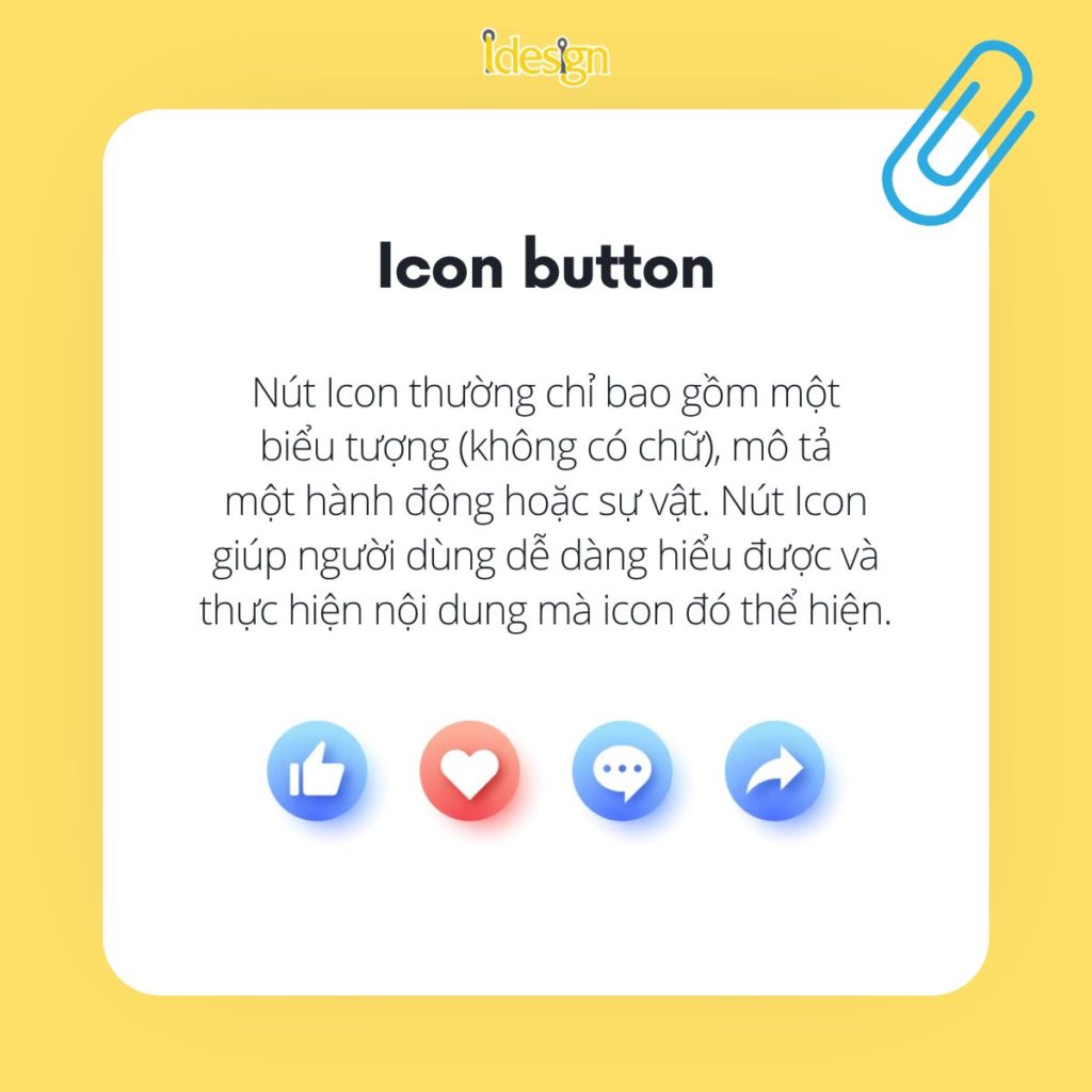 8 loại button thường gặp trong thiết kế UI - IDesign
